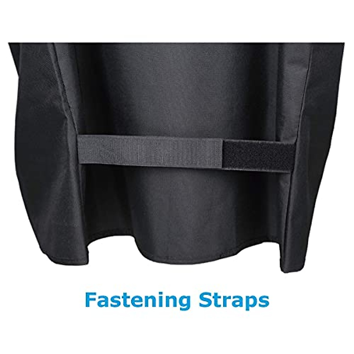 Unicook Offset Smoker Cover 60 Inch, Outdoor Heavy Duty Waterproof Charcoal Grill Cover, Fade and UV Resistant Smokestack BBQ Cover, Compatible for Brinkmann, Char-Broil, Royal Gourmet and More, Black