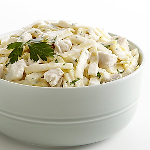 Augason Farms Freeze Dried Chicken Fettuccine Alfredo Kit 42.02 Oz No. 10 Can