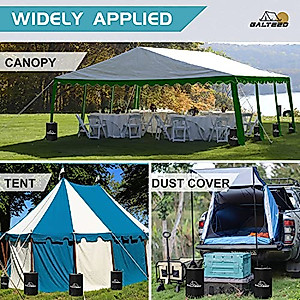 GALTEED Canopy Water Weight Bag,220 LBS Water Tent Weights Set of 4 Leg Weights for Pop Up Canopy,Canopies,Tent,Gazebo,Black