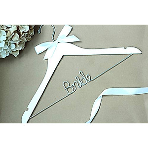 Bridal Hanger, Bride Hanger, Wedding Hanger, White