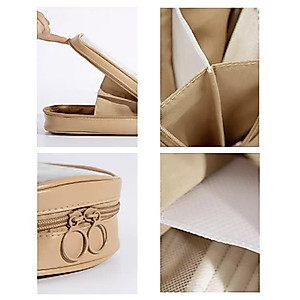 Kawaii Pencil Case Cute Pencil Case Aesthetic Cute Pencil Pouch Cute Stationary Kawaii School Supplies for Teen Girls (Brown-D)