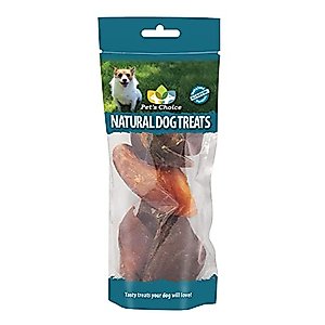 Pet's Choice Naturals Natural Dog Treats, Cow Hooves, 6 Count, Brown (BF-H-6PK)