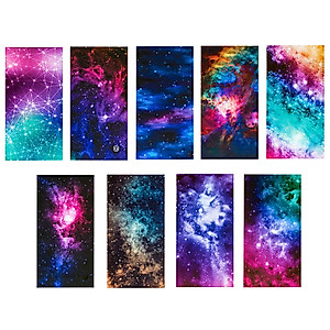 KALILY 12pcs/9pcs/6pcs Headband Bandana - Face Mask Headwear Neck Gaiter Shield Scarf olid Color