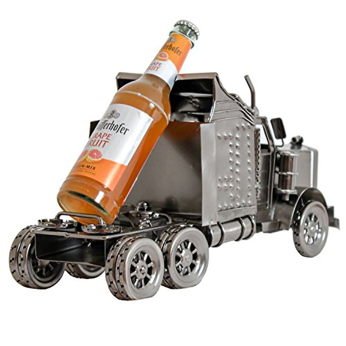 BRUBAKER Truck Wine & Beer Bottle Holder Sculpture