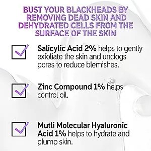 The INKEY List Beta Hydroxy Acid (BHA) Serum, Face Exfoliant for Normal, Oily or Dry Skin, Target Pores and Blackheads, 1.01 fl oz