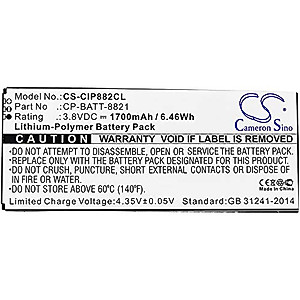 (30 Pack) XSP Battery for Cisco 8821 CP-8821-EX-K9-BUN CP-8821-K9-BUN Wireless IP Phone 8821 PN CP-BATT-8821 GP-S10-374192-010H 74-102376-01 (1700mAh)