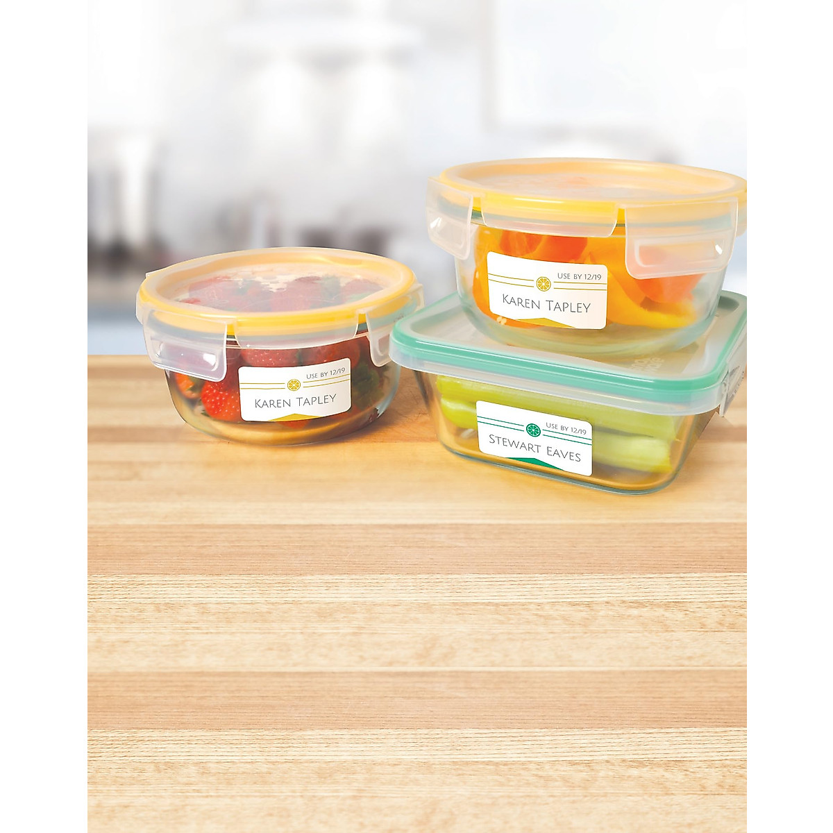 Avery Printable Dissolvable Rectangle Labels, 1-1/4" x 2-3/8", White, 90 Customizable Labels (4224)