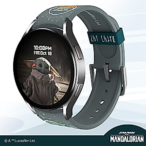 Star Wars: The Mandalorian – Grogu Smartwatch Band – Officially Licensed, Compatible with Samsung Watch (watch not included) - 20mm