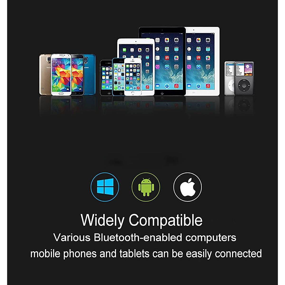 Bluetooth Headphones Neckband Earphone Wireless Headset Neck [1000mAh] 100 Hours Playtime 360 Days Standby,Built-in Mic Sports Noise Cancelling for Help Sleep/Audio Books/Video Conference travel