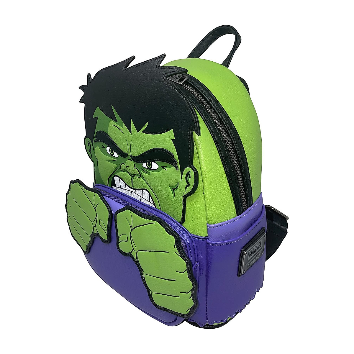 Loungefly The Incredible Hulk Marvel Comics Cosplay Womens Double Strap Shoulder Bag Purse