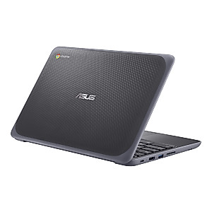 ASUS 2021 Newest Chromebook 11.6 Inch Laptop, MediaTek MT8173C 2.1GHz, 4GB RAM, 32GB eMMC, WiFi, Bluetooth, Webcam, Chrome OS + NexiGo 32GB MicroSD Card Bundle