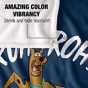 Scooby Doo Ruh Roh Silky Touch Super Soft Throw Blanket 36" x 58",Ruh Roh