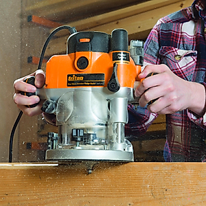 Triton TRA001 3-1/4 HP Dual Mode Precision Plunge Router