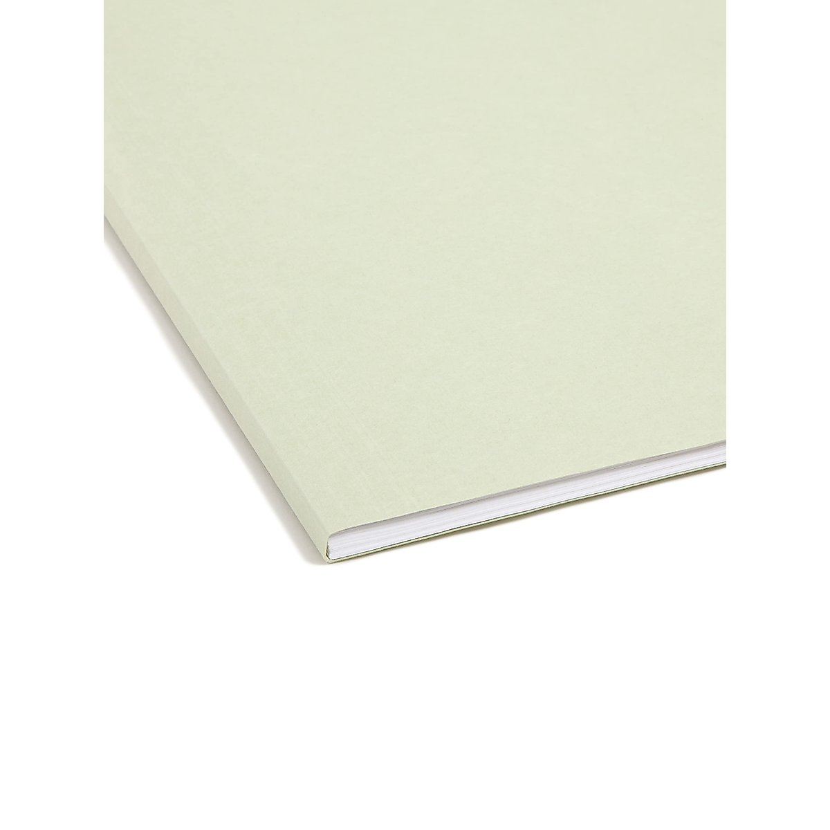 Smead FasTab Hanging Fastener File Folder with SafeSHIELD Fasteners, 1/3-Cut Built-in Tab, Letter Size, Moss, 18 per Box (65120)