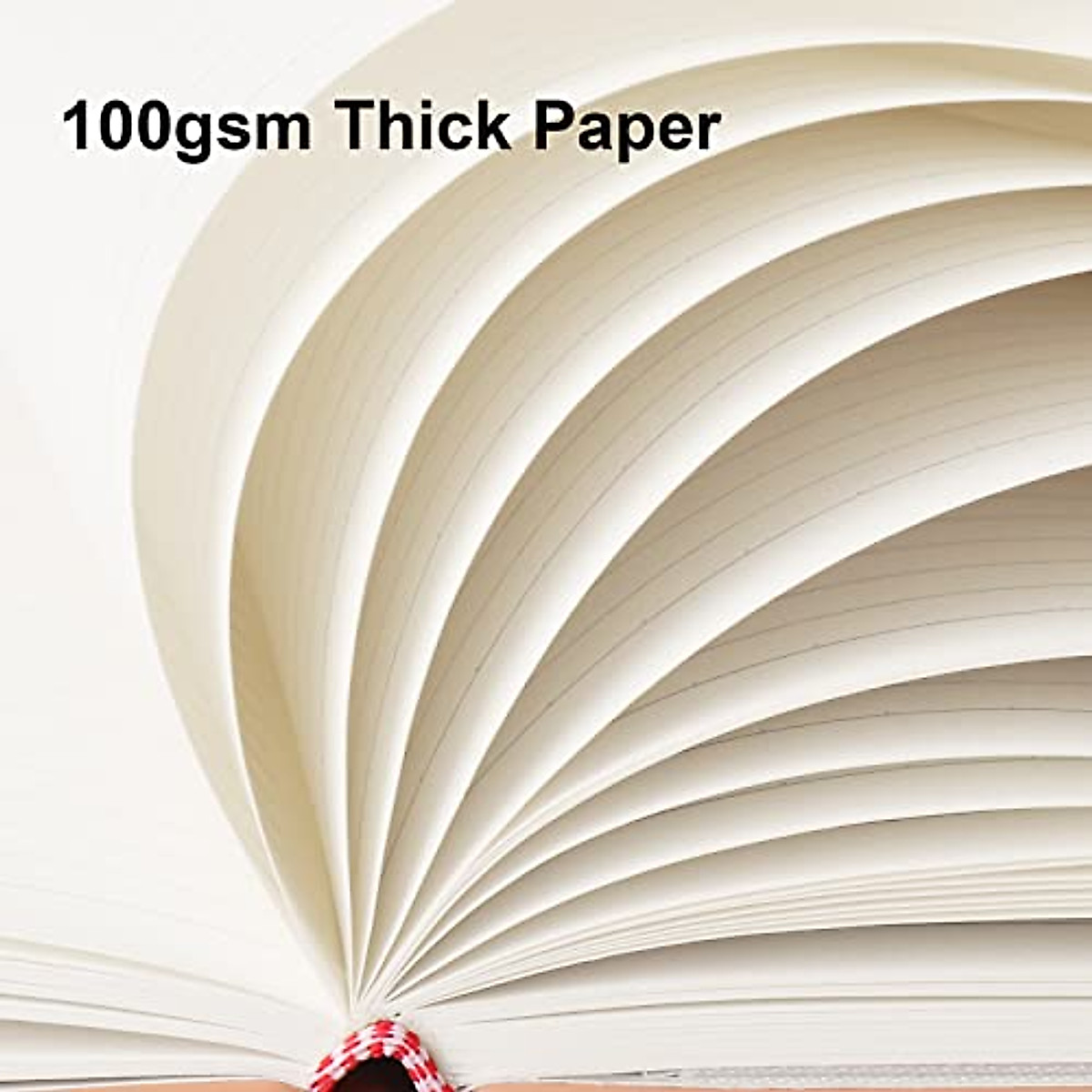 Compera Lined Journal Notebooks, 4 Pack, 176 Pages, 5.5 x 8.3, 100gsm Thick Paper, A5 Hardcover Notebooks with Pen Loop and Inner Pocket, for School Business Office College（Morandi colors）