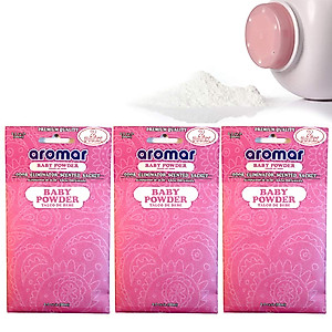 6 Pc Baby Powder Scented Sachet Drawer Bags Large Fresh Scent Air Freshener