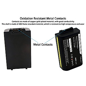 Gikysuiz Replacement Battery for Honeywell Dolphin 99EX & 99GX Series Mobile Computer fits Part Number 99EX-BTES-1 Li-ion Extended Battery 99EX-BTEC-1 Battery 3.7V/6800mAh