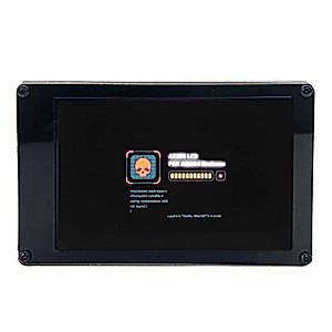 Jopwkuin Computer Temp Monitor, Theme Editor PC CPU Data Monitor 3.5 Inch for Desktop