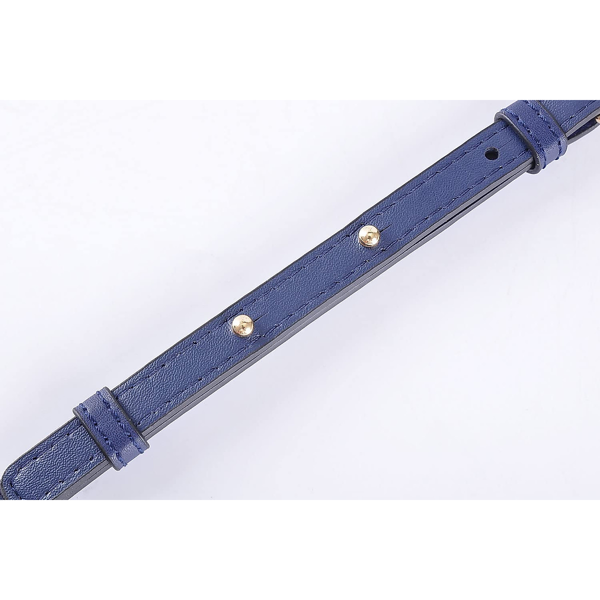 VanEnjoy Genuine Leather Chain Strap Replacement Purse Crossbody Bag Handbag Adjustable (Black)