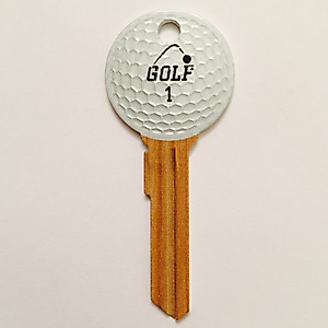 Golf Shaped Sporty Key Weiser WR5 WR3