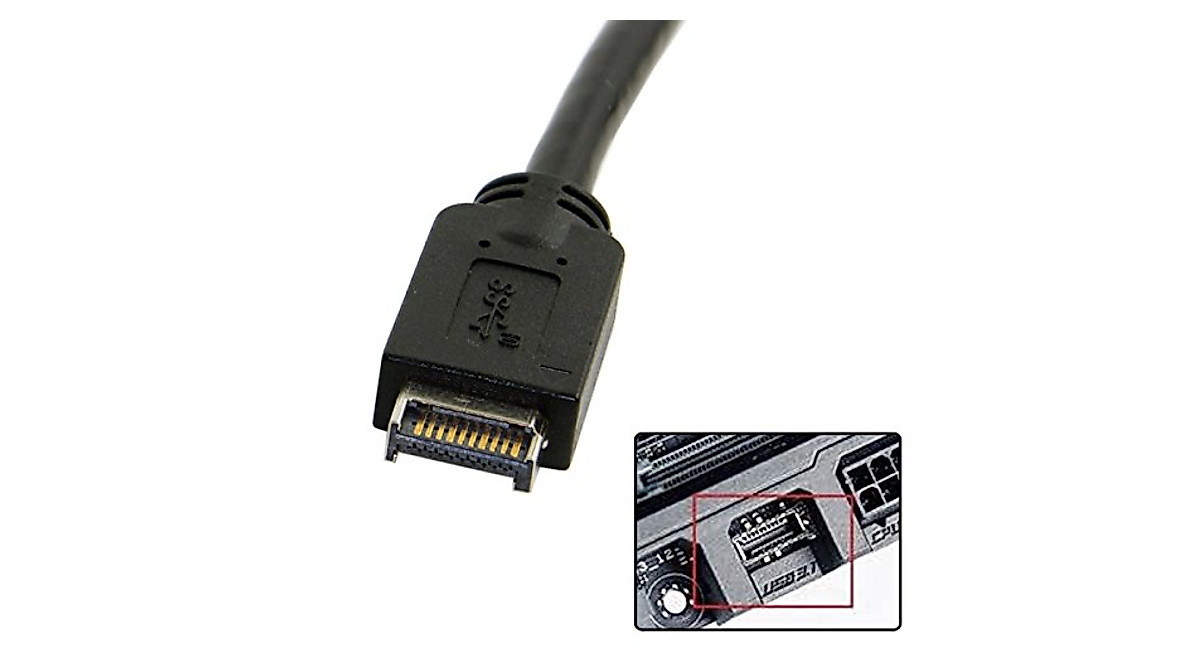 chenyang CY USB 3.1 Type-E Front Panel Extension Cable for ASUS