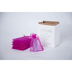 Xin 50pcs 5x7inch(about12.7x17.8cm）transparent drawstring organza bags, jewelry bags, wedding party Christmas gift bags, cosmetics gift bags (grey)