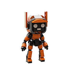Longshop K-VRC Love Death and Robot Model Building Blocks Toy Creativity Animation Smart Future Robot Bricks Cat Figures Kids Gift