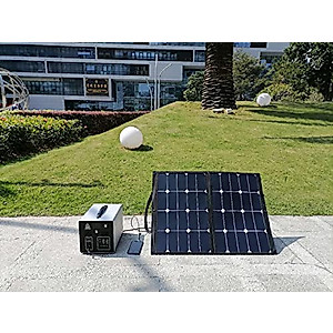 MEGASOLAR 60W Solar Charger Solar Panel with Solar Charge Controller USB Type-C PD and Quick Charge 3.0, and DC 12v 15v 20v Output, for Charging Cell Phones Laptop Solar Generator, Car Boat RV Trailer