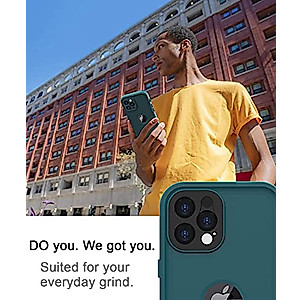 LOVE BEIDI Design for iPhone 12 Pro Max case Waterproof 6.7'', Full Body Shockproof Phone Case for iPhone 12 Pro Max Case with Screen Protector, Dust Proof Cover for iPhone 12 Pro Max (Turquoise)