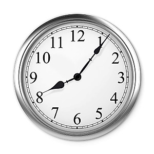 High Torque Long Shaft Clock Movement Mechanism Wall Quartz Clock Mechanism Kit with 2 Different Pairs of Hands Clock DIY Repair Parts Motor Replacemen(Color Set 1, Shaft Length 9/10 Inch/23 mm)