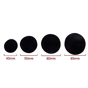 WINOMO Foam Ear Pad Covers for Headset Earphones 10pcs Black