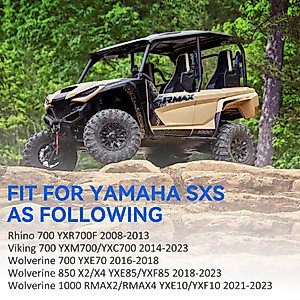 M MATI Brake Master Cylinder for Yamaha Rhino 700 Viking 700 Wolverine 700 850 1000 2006-2023 YXR700/YXM700/YXC700/YXE70/YXE85/YXF85/YXE10/YXF10 2PG-2583T-00-00 5B4-2583T-00-00