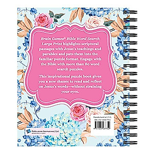 Brain Games - Large Print Bible Word Search: The Words of Jesus (Brain Games - Bible)