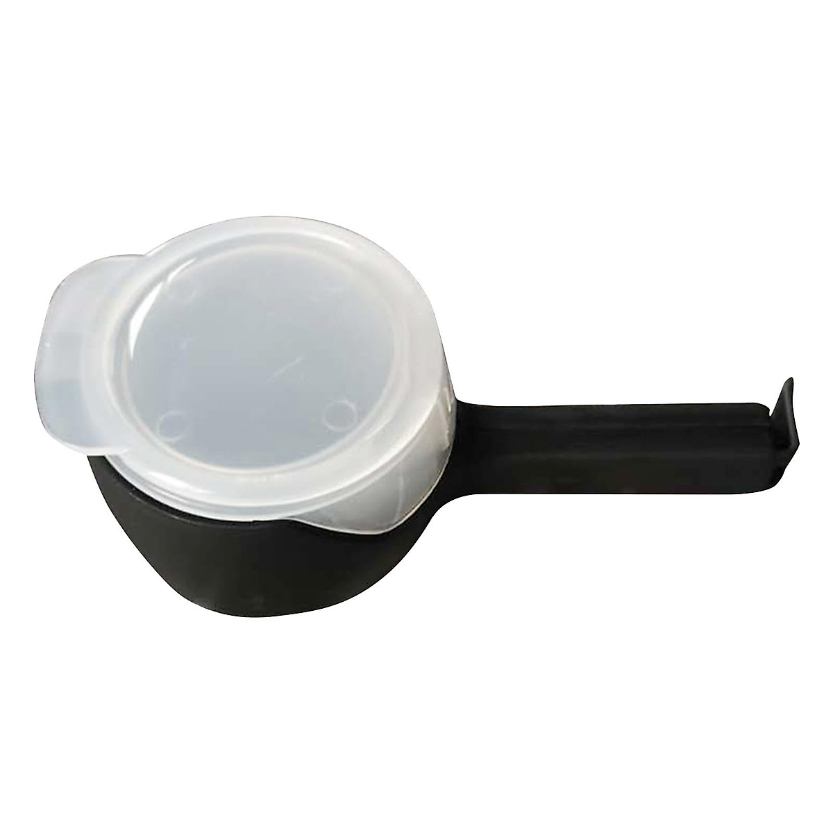 Bag Clips for Food,Food Storage Sealing Clips with Pouring Spouts, Bag Clips for Food,Chip Bag Clips,Plastic Cap Food Clips, Great for Organizing and Storing Food in the Kitchen (Black)