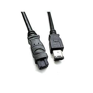 Cable Builders Firewire 800 400 Cable 9 Pin to 6 Pin [6FT] IEEE 1394B