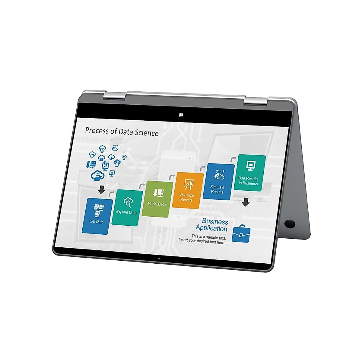 GEDEX 2-in-1 Touchscreen Notebook Computer