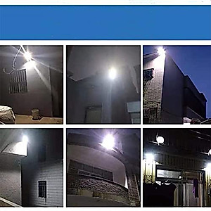 N / B Solar Lights Outdoor, 98 Large Lamp Beads, Intelligent Lighting Control, Energy Saving and Waterproof, with Remote Control, for Home, Garden, Yard, Patio