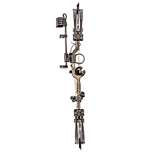 Bear Archery Cruzer G2 Ready to Hunt Compound Bow Package for Adults and Youth, Right Hand, True Timber Strata
