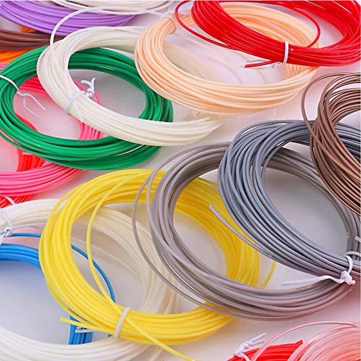 3D Printer Filament, Neatly Wound PLA Filament 1.75mm Dimensional Accuracy Fit Most FDM 3D Printers, Good Vacuum Packaging Consumables