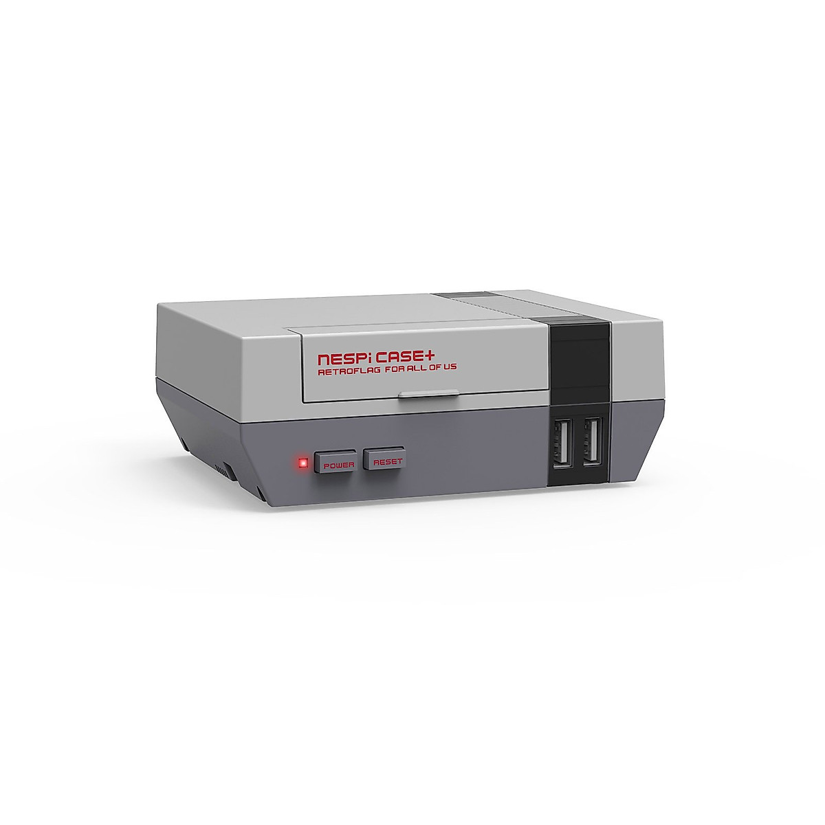 Retroflag NESPi Case Plus Functional Power Button with Safe Shutdown for RetroPie Raspberry Pi 3/2 Model B & Raspberry Pi 3B+(NESPI Case+)