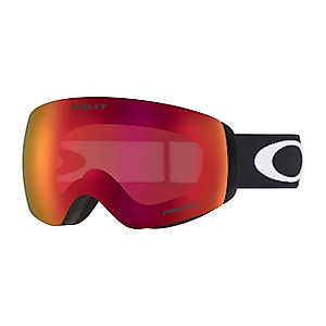 Oakley Flight Deck XM Snow Goggle (Matte Black Frame/Prizm Torch Iridium Lens) with Large Goggle Soft Case