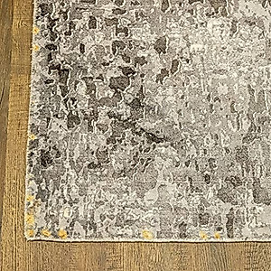 Westside Market Indo Gray Rug Handmade Area Rug 100% Wool 8'1" x 10'1", Gray