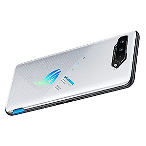 ASUS ROG Phone 5S ZS676KS 5G Dual 128GB 12GB RAM Factory Unlocked (GSM Only | No CDMA - not Compatible with Verizon/Sprint) Tencent Version – White