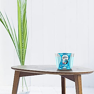 Glade Candle Aqua Waves, Fragrance Candle Infused with Essential Oils, Air Freshener Candle, 3-Wick Candle, 6.8 Oz