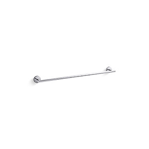KOHLER 27287-Cp Elate Bathroom Towel Bar, 24", Polished Chrome