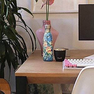 S'well Stainless Steel Bottle-17 Fl Oz-Eden-Triple-​ Layered Vacuum-Insulated Containers Keeps Drinks Cold for 41 Hours and Hot for 18-with No Condensation-BPA Free Water Bottle, 17oz