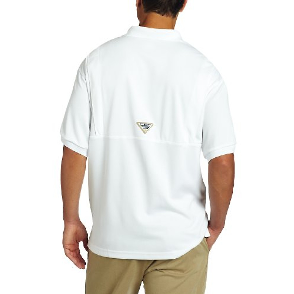 Columbia Men's Perfect Cast Polo,White,Small