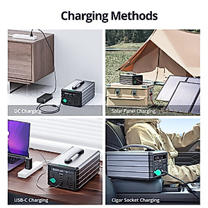 Zendure 607Wh Portable Power Station 600W AC output, Small,Lightweight, Quiet with LED SOS Light, Power Supply 9 Output Backup Battery for Emergency, Disaster Prevention, Home,Camping, Outdoors SB600M