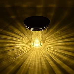 plplaaobo Solar Lawn Lamp, LED Landscape Lights Waterproof Solar Pathway Lamp Outdoor Decorative Light for Patio Courtyard Villa Garden