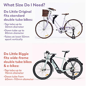 DO LITTLE Front-Mounted Kids Bike Seat for Active Riding, Original (Fits Most Bikes)